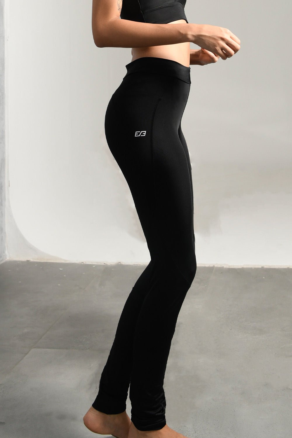 Black Refined Pixie Tights