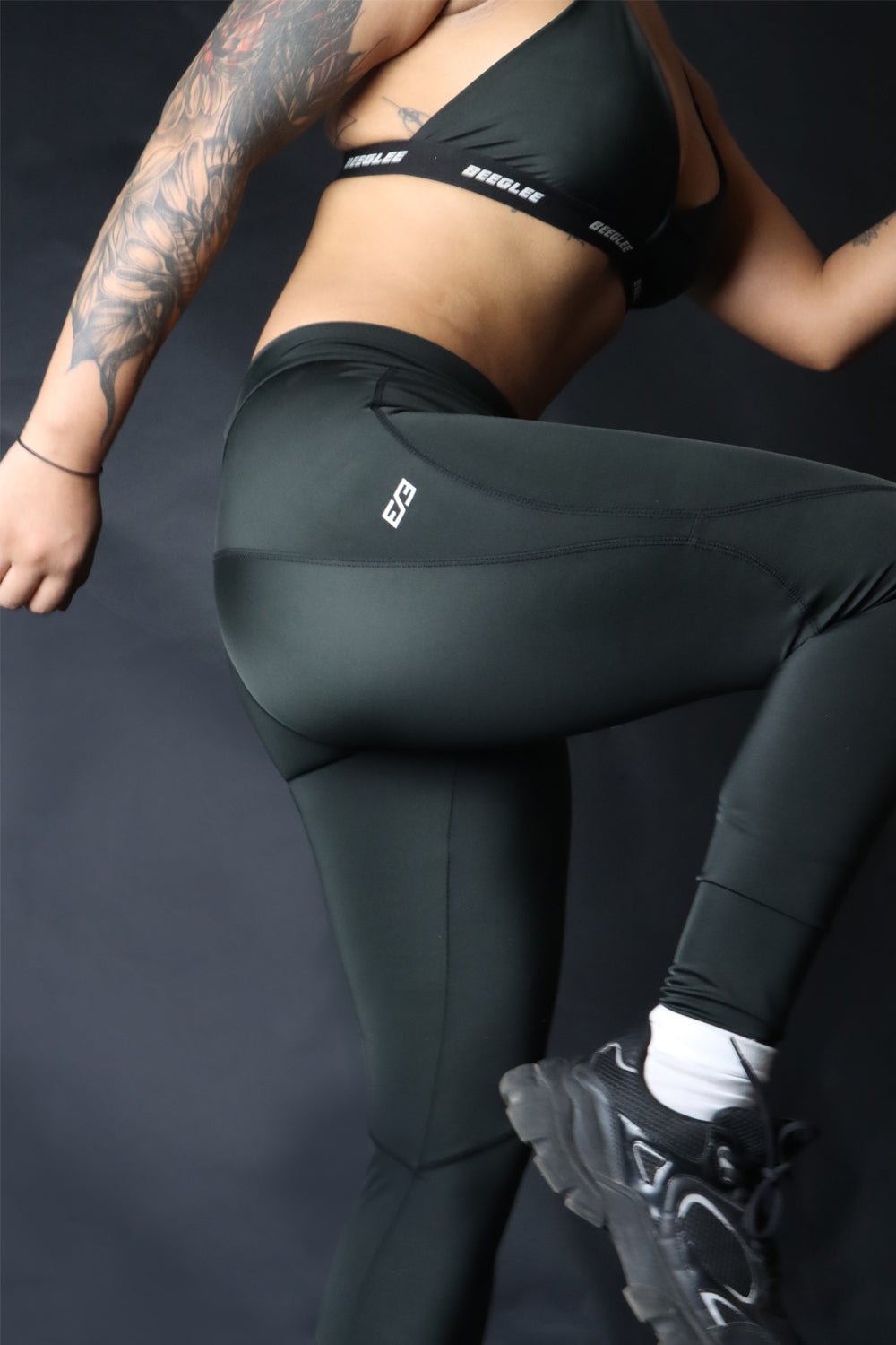 Olive Refined Pixie Tights