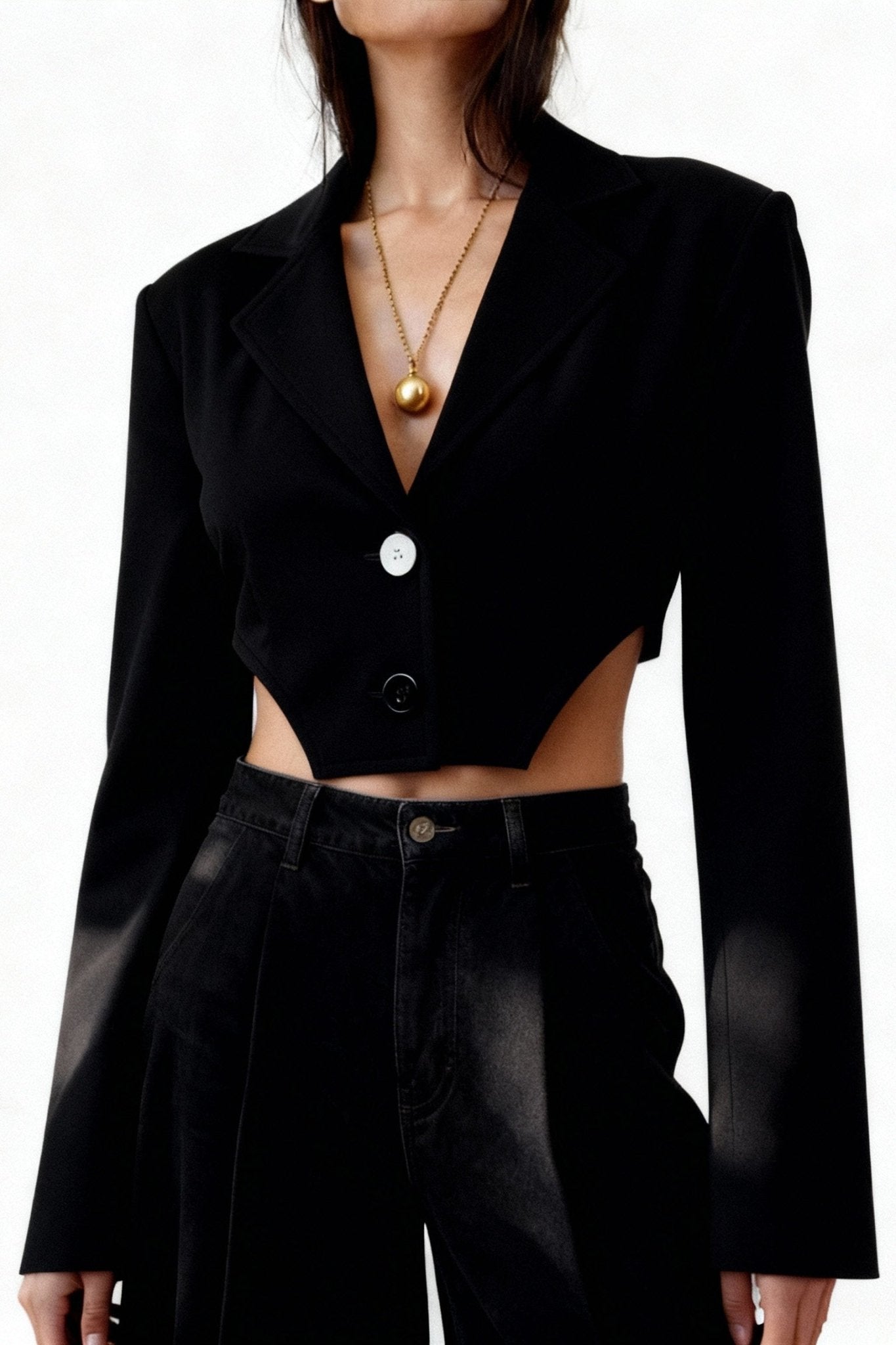 Black Swan Structured Blazer - BEEGLEE